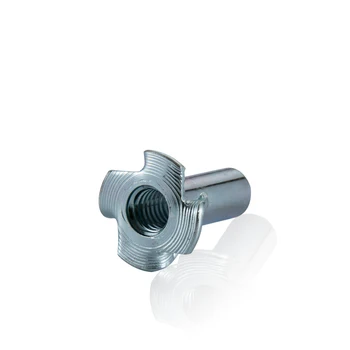 304 Stainless Steel Four-claw T Nut Insert For Wood Furniture T Nuts 4 ...
