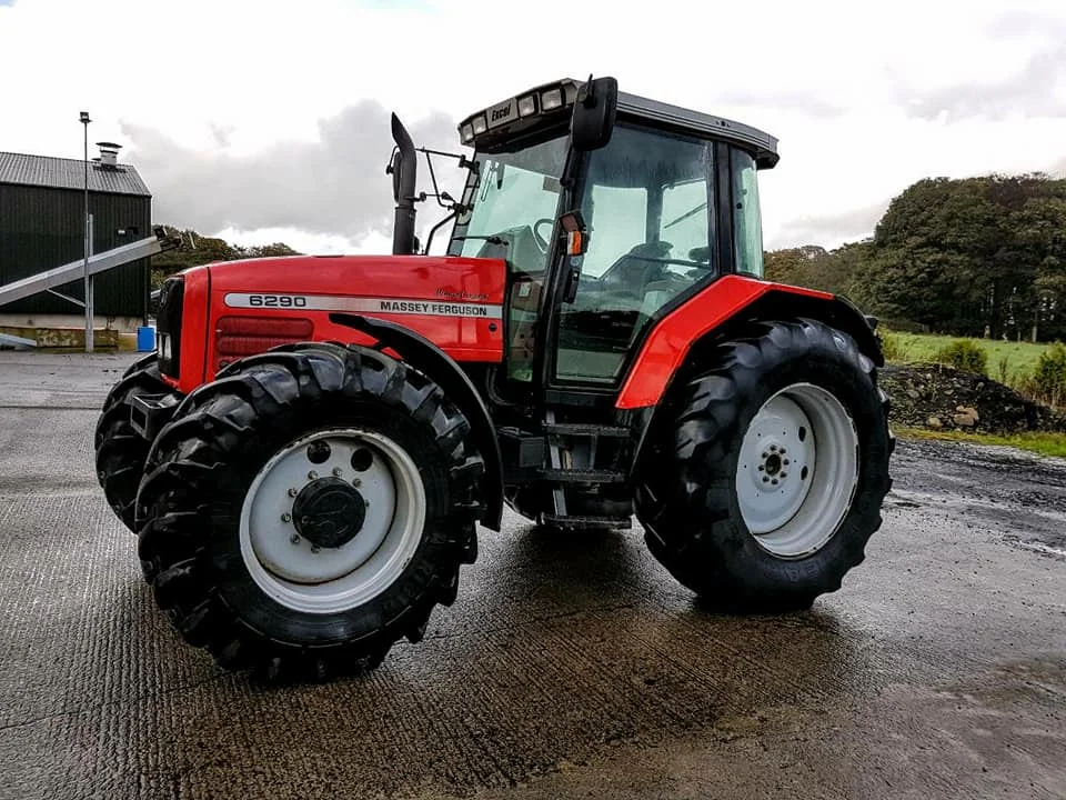 Massey Ferguson MF-6290 4WD and Dump Trucks 130HP Agricultural ...