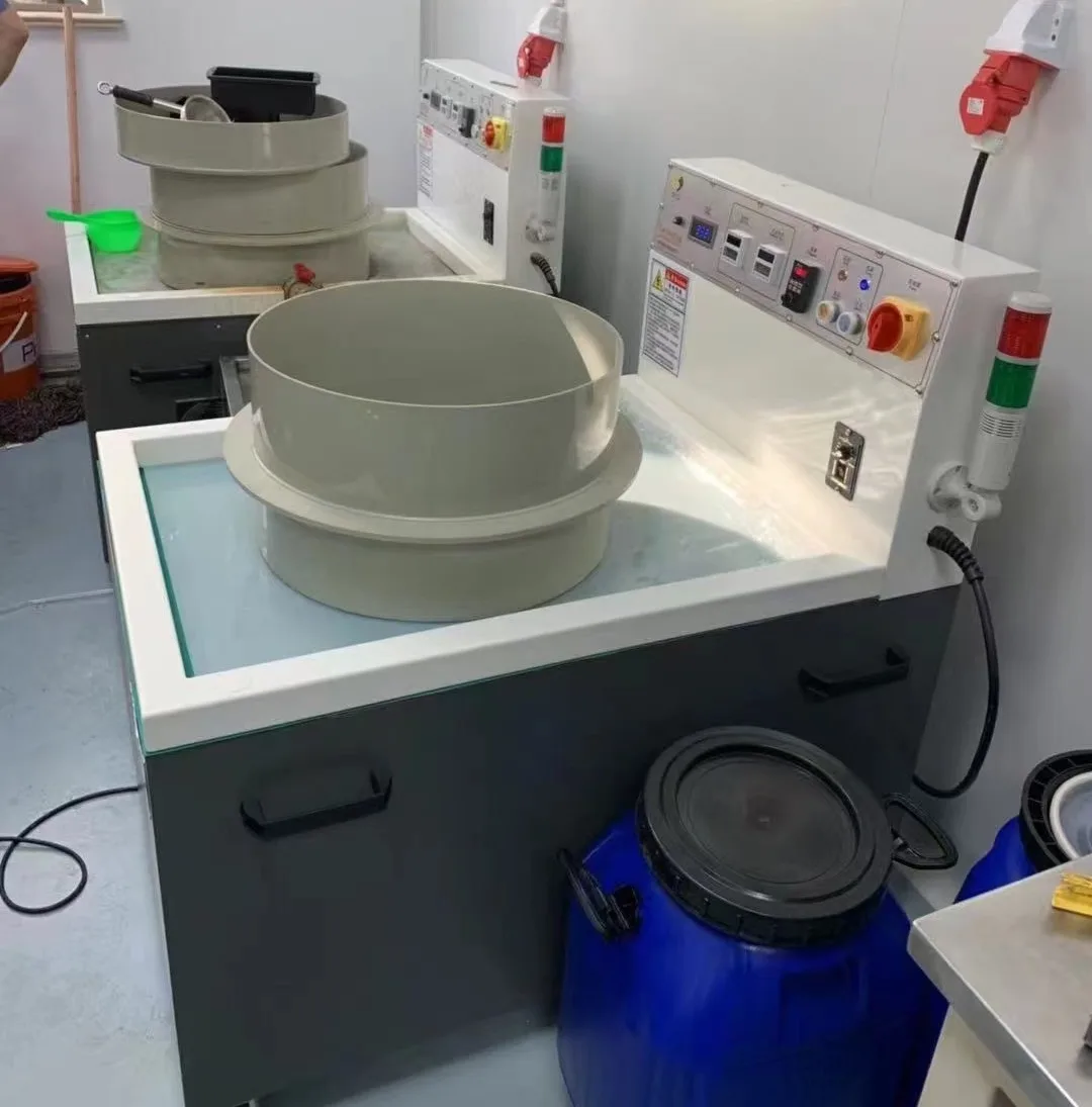 Magnetic Deburring Machine Metal Polishing Machine Centrifugal Barrel ...
