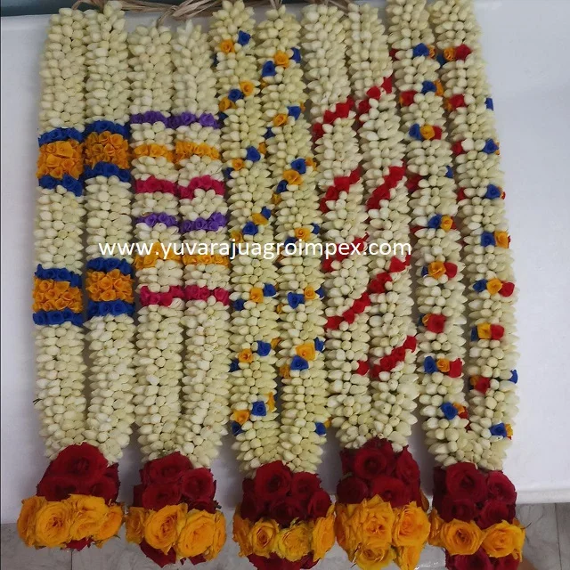 Jasmine Or Malligai Poo Malai Exporter In Indian/madurai - Buy Jasmine ...