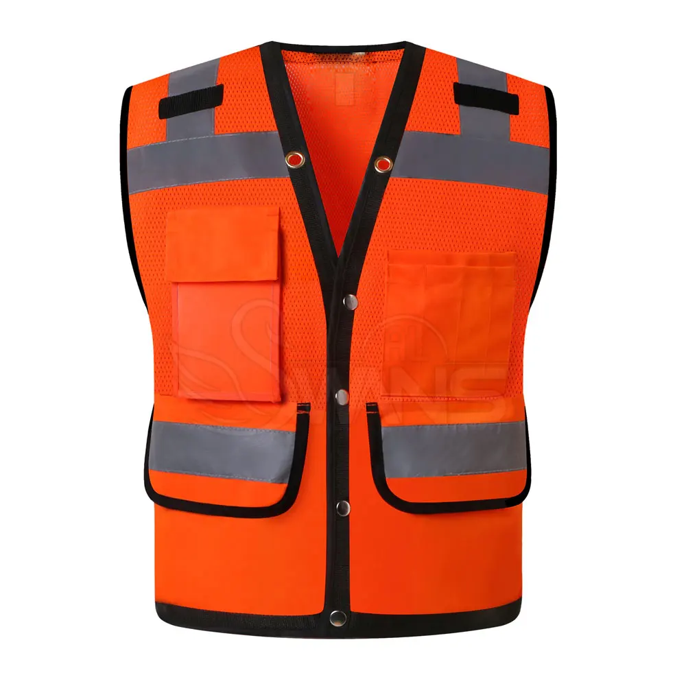 Customized Hot Sale Security Multiple Sizes Oem Workwear Working Vest ...