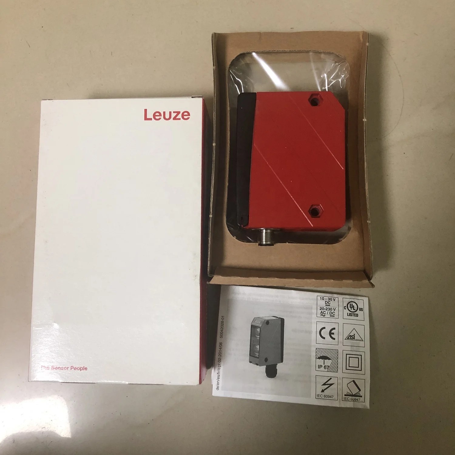 Germany Original Leuze Odsl 30/v-30m-s12 Optical Distance Sensor - Buy ...