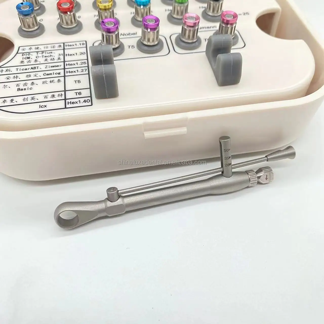 Universal Driver Implant Torque Ratchet Screwdrivers Wrench Dental ...