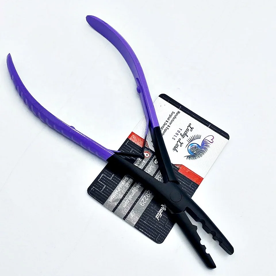 White Hair Clips Solid Stainless Steel Hair Extensions Tools Clips ...