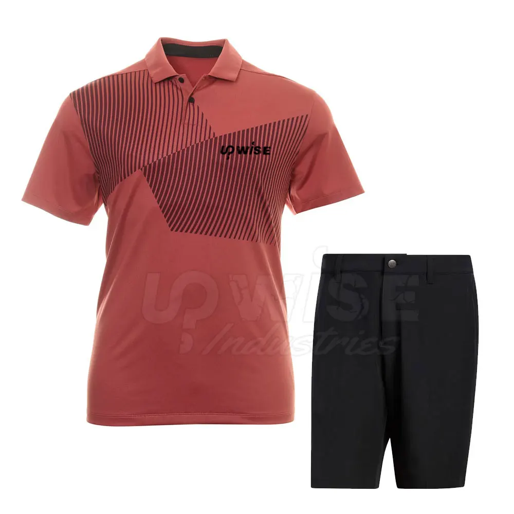 Polo De Golf De Dos Colores,Camisetas Y Conjunto Corto,Uniformes De ...