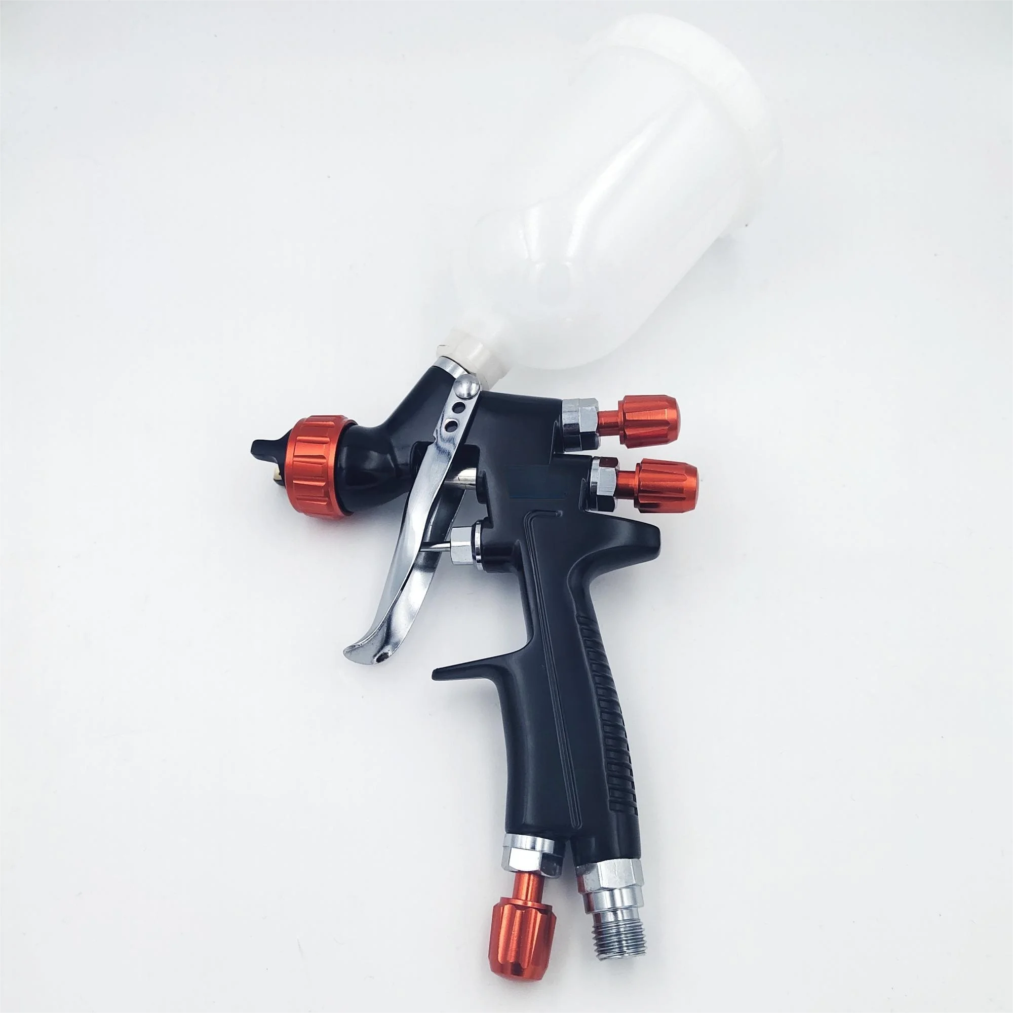 Hvlp Mini Spray Gun Gravity Feed Air Spray Paint Gun 1.0mm Nozzle,250ml ...