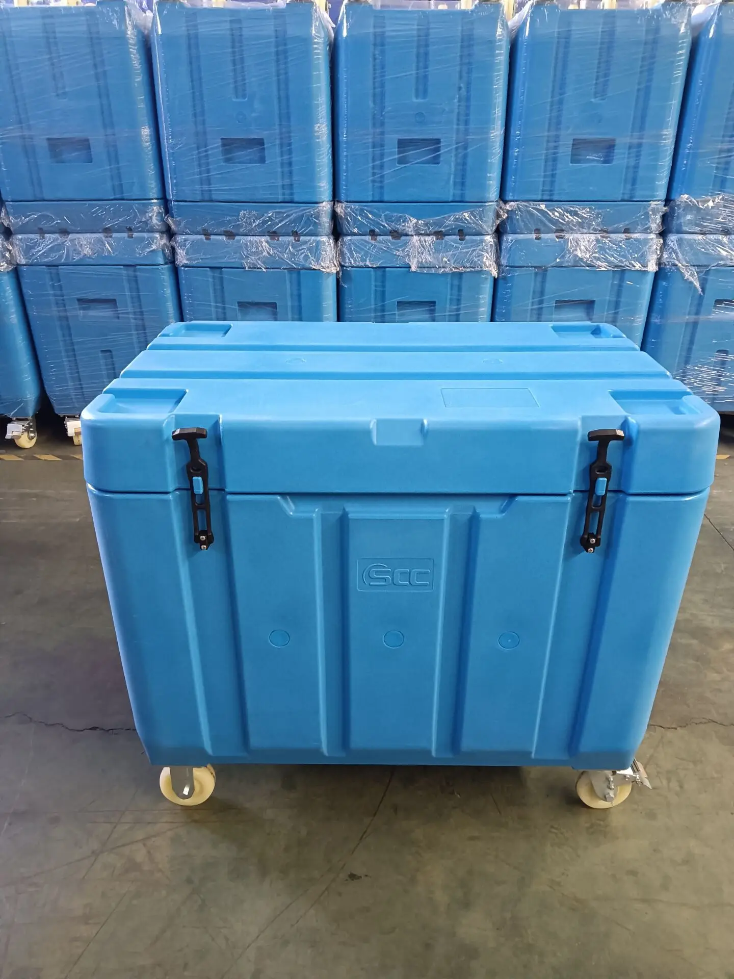 Hold up 300KG Dry Ice Blocks Shipping Container Dry Ice Storage Chests ...