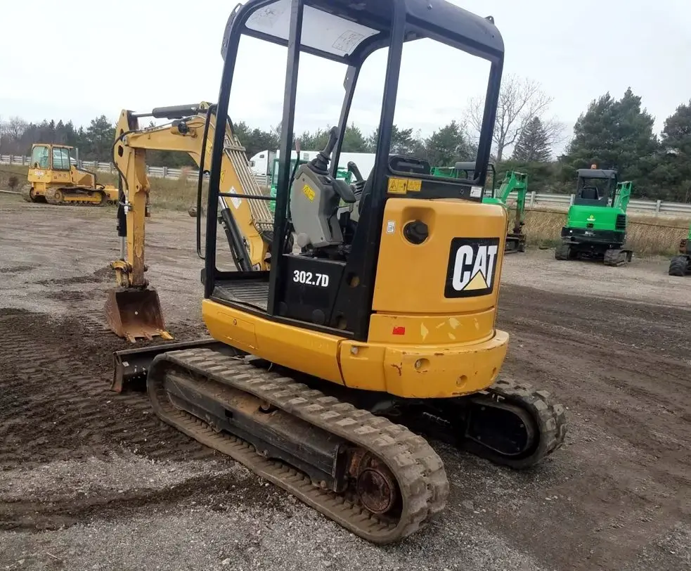 Hydraulic Crawler Excavator Digger 2018 Caterpillar 302.7d Cr Earth ...