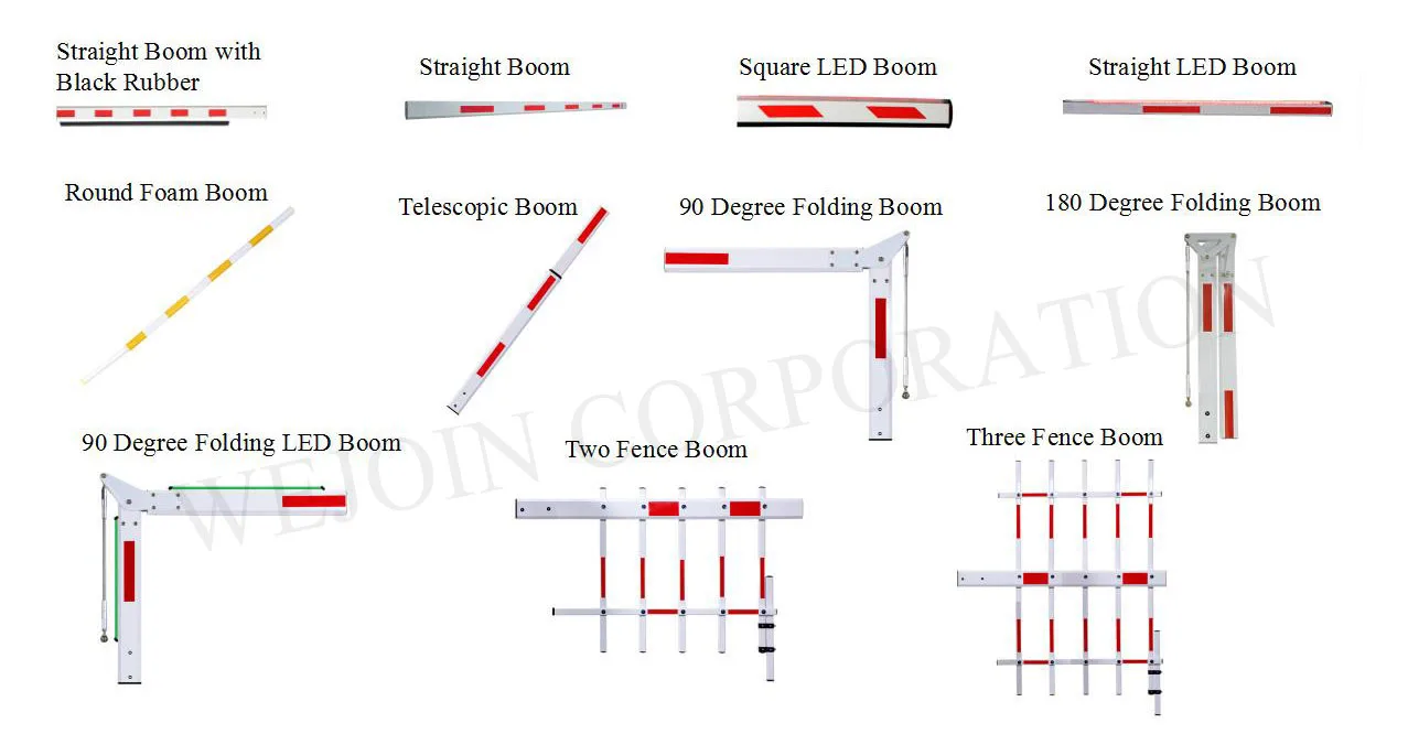 WEJOIN Manual Release AC Motor Automatic Boom Barrier