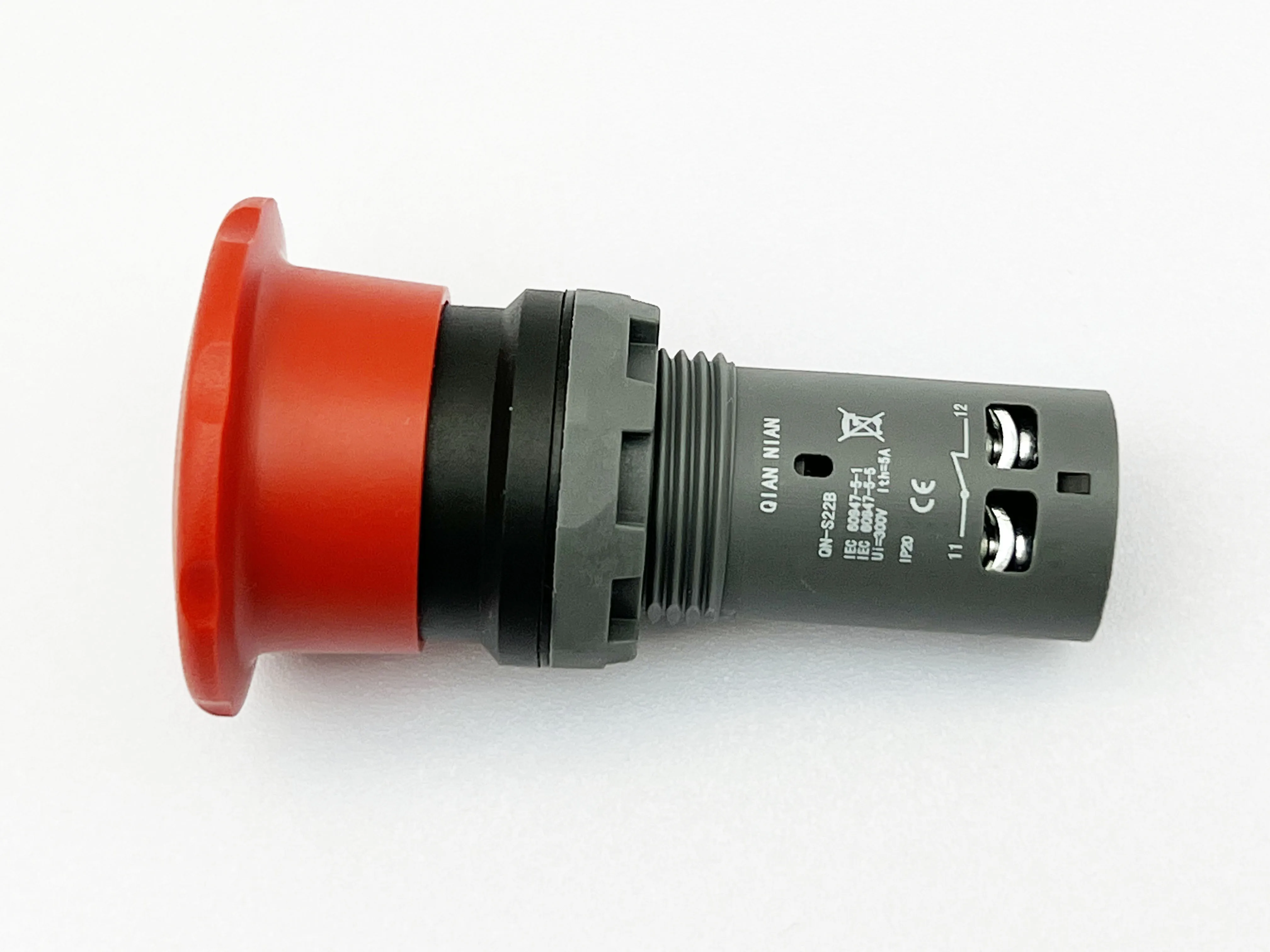 22mm Ip65 Waterproof Latching Emergency Stop Reset Mushroom Head Arrow ...