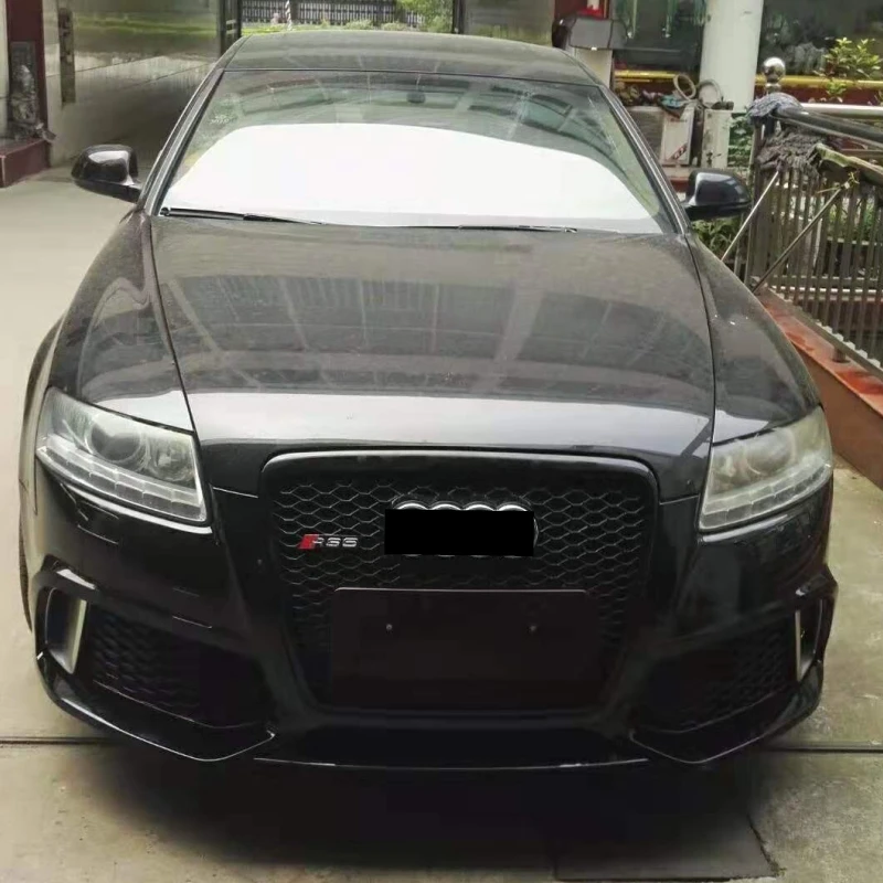 RS6 Style Bodykit for Audi A6 S6 C6 Facelift to RS6 Bumpers