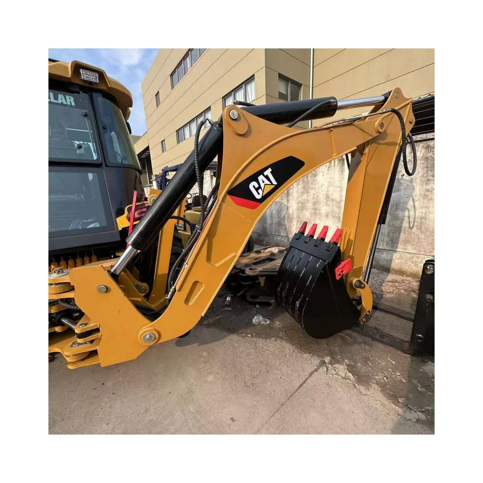 Hot Sale Used Cat Backhoe Loader 420f Original France Made Cat 420f ...