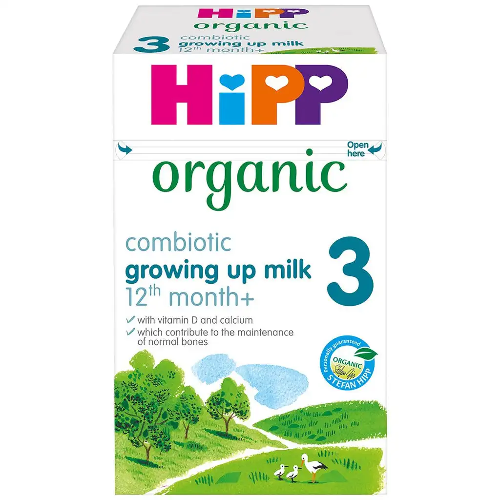 Hipp Uk Organic Combiotic Stage 3 Growing Up Infant Formula 600g - Buy ...