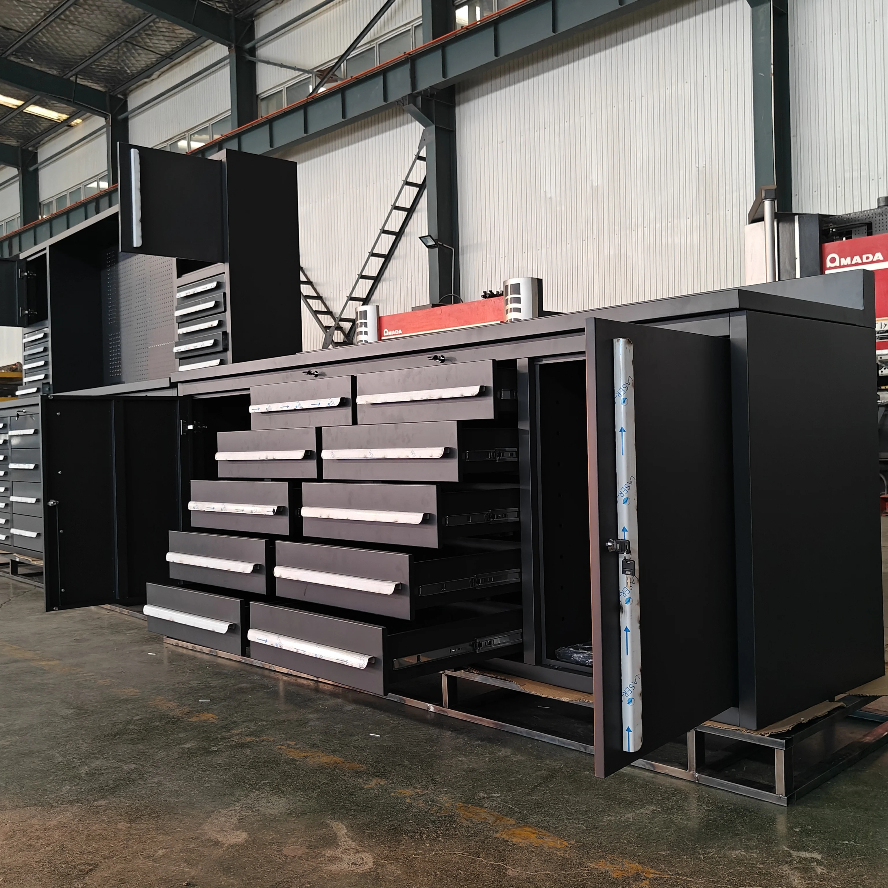 Heavy Duty Workbench Storage Metal Workbench with Drawers| Alibaba.com