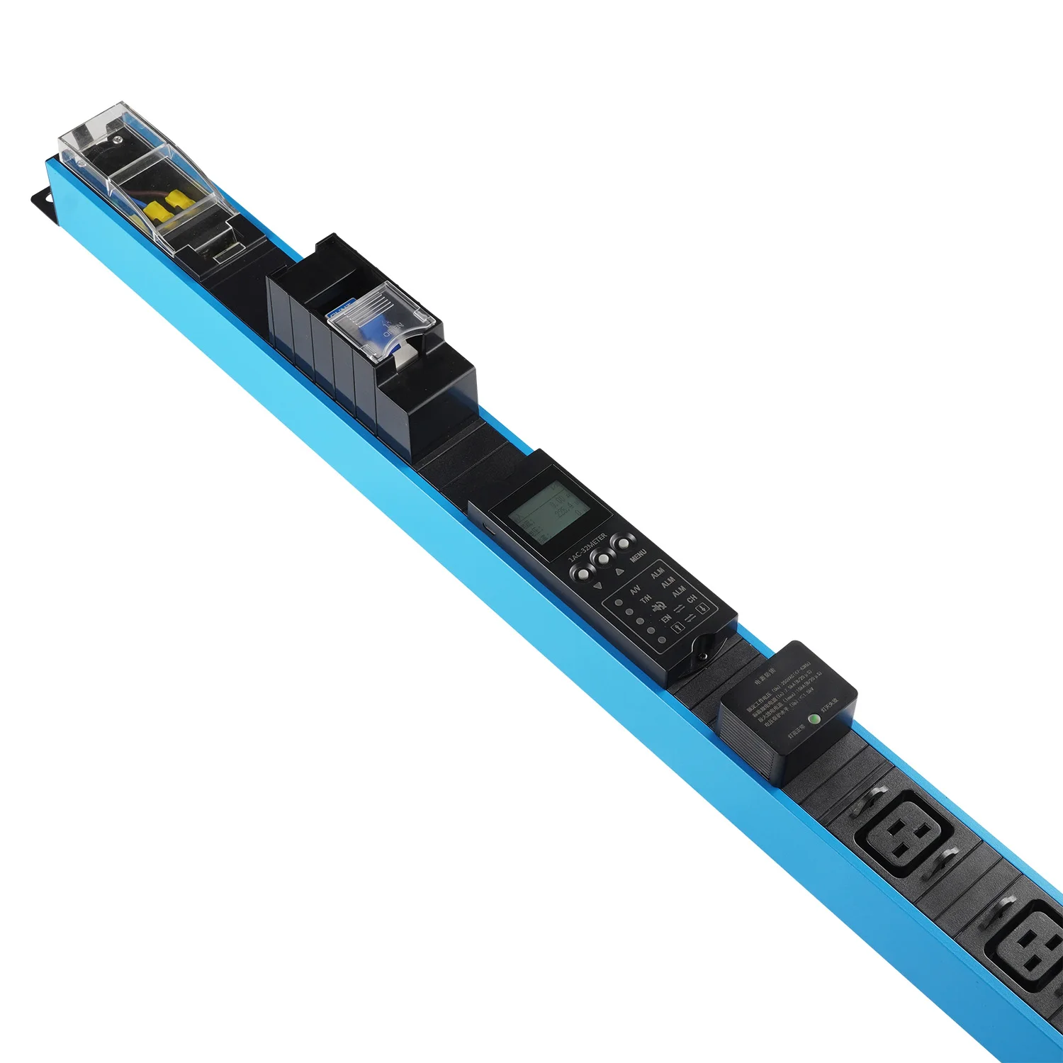 Jamanet 19inch C13c14c15 RJ45 USB IEC UK US Socket 16way Intelligent ...