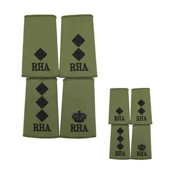 Horse Artillery Rha Officers Rank Slides Wholesale Custom Green Color ...