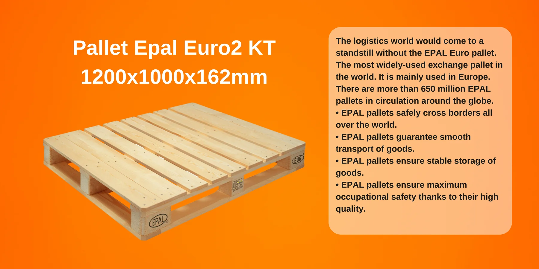 Icd Viet Nam Epal Wood Euro2 Pallets Ready To Export Guarantee Smooth ...