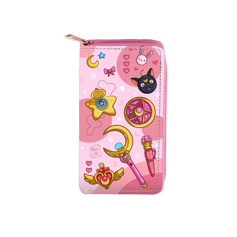 Sailorr Moon Anime Long Clutch Women Cartoon Wallet Girls Cute Cheap ...