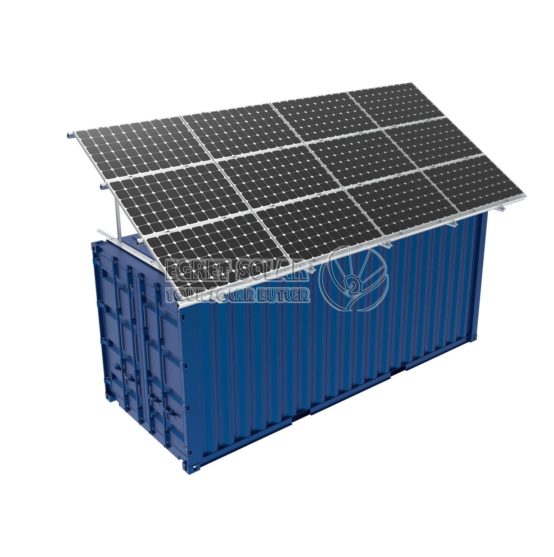 Egret Solar Manufacturer Solar Container Mounting System Solar Racking ...