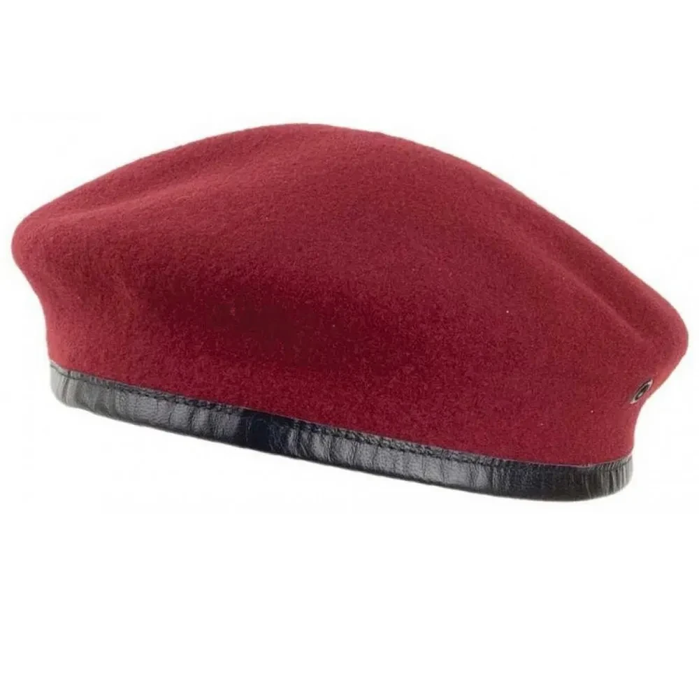 Men Uniform Training Beret Cap100% Wool 100% Wool Custom Color Sale ...