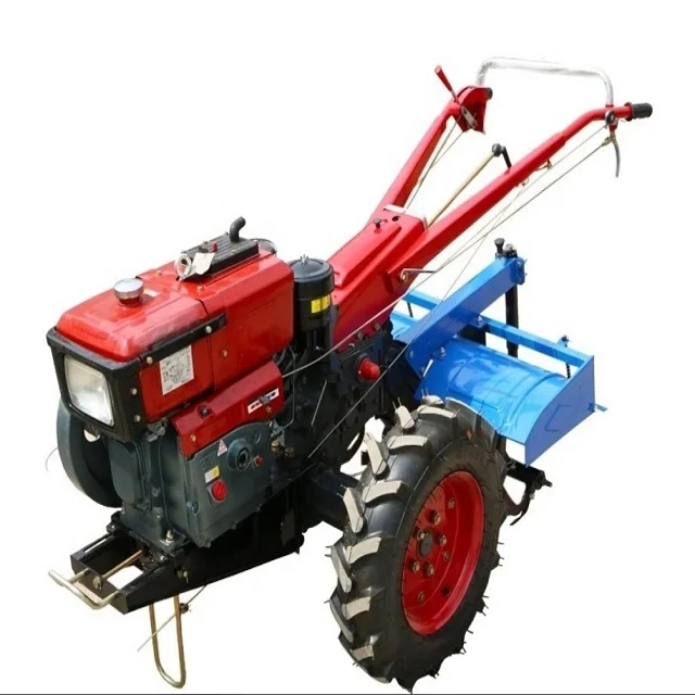 Farm Mini 2wd Wheeled Walk-behind Tractor 15hp 18hp 20hp Two Wheel ...