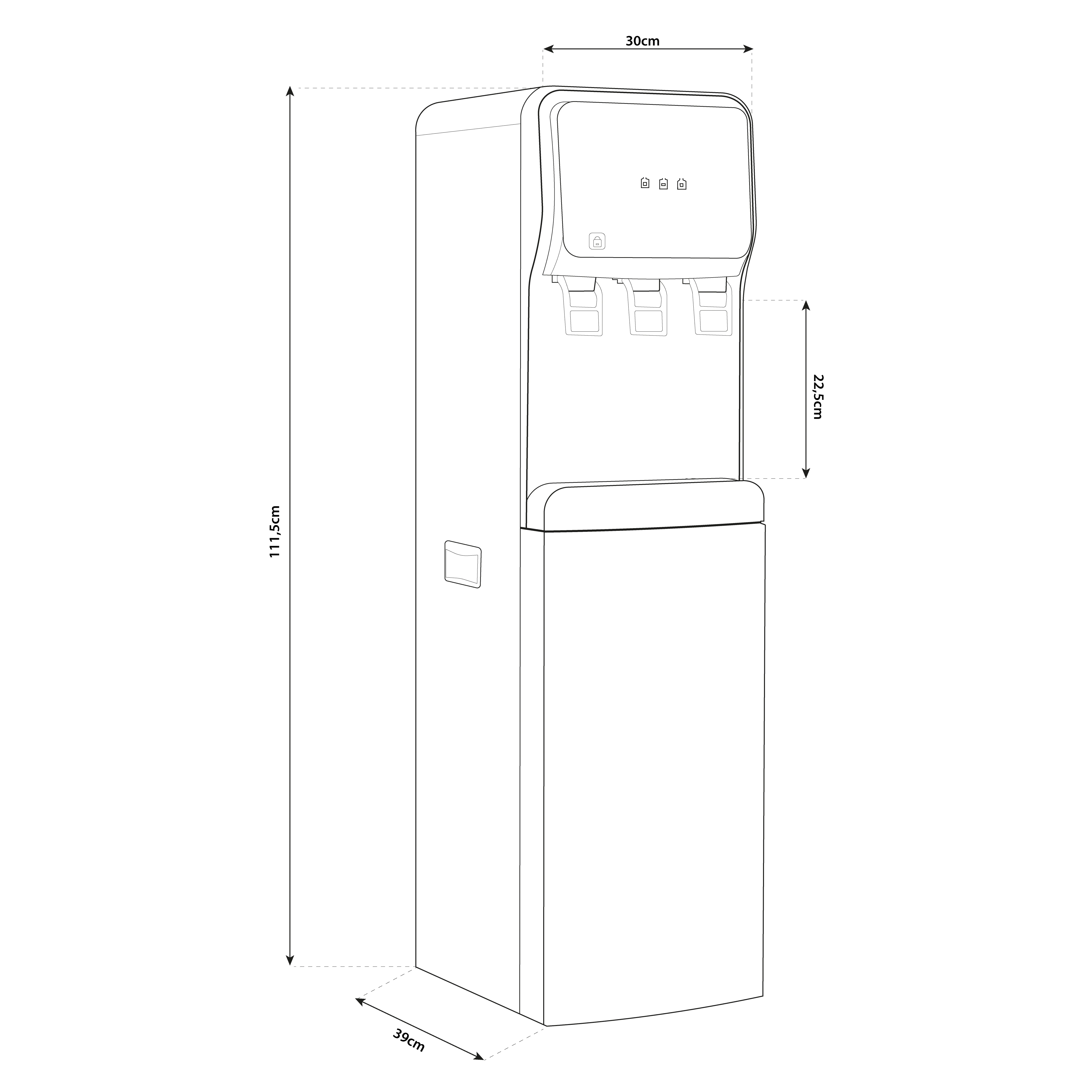 Cool Reverse Osmosis Column Chilled Water Dispenser – 3 Way| Alibaba.com