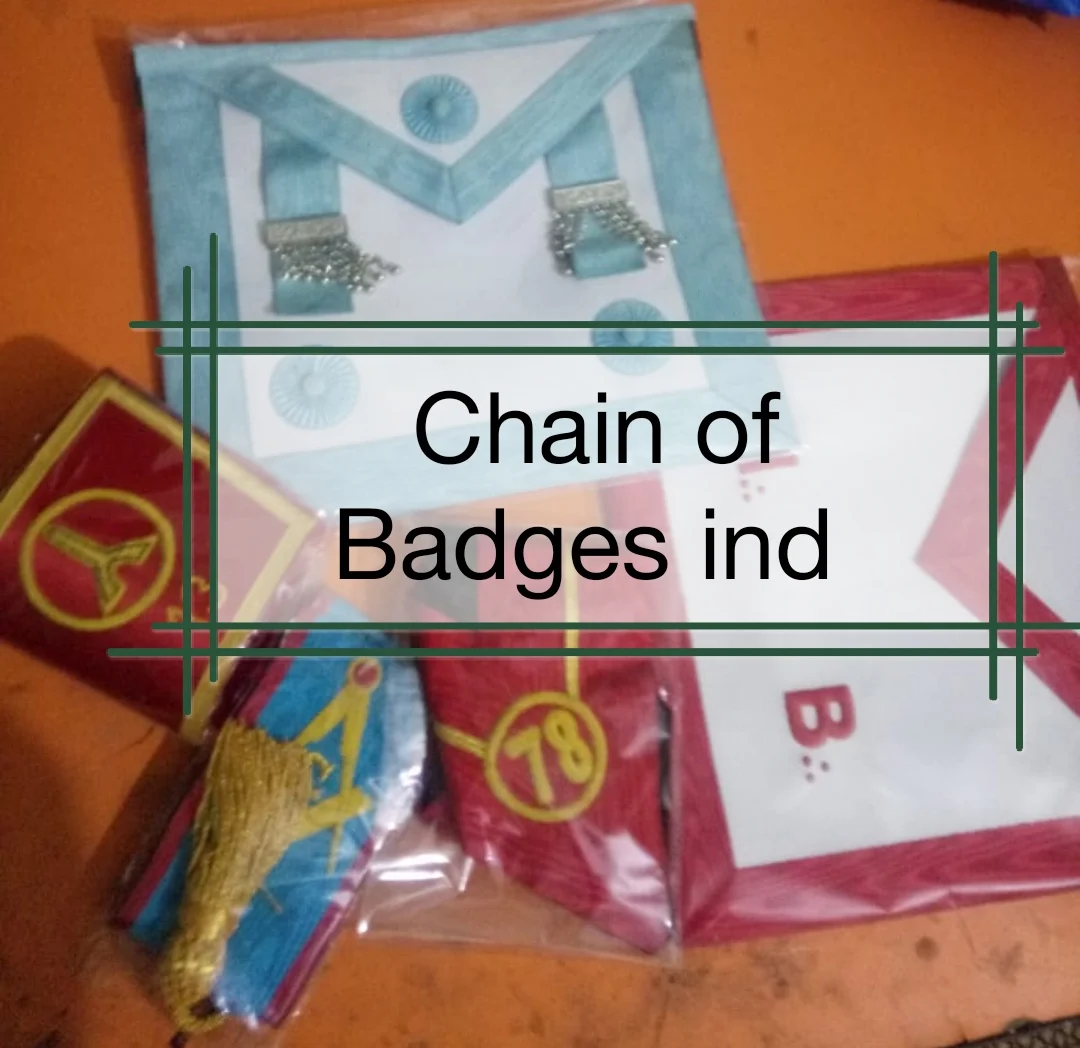 2023 Masonic Regalia Made Of Moire Ribbon Hand Made Embroidery Machine ...