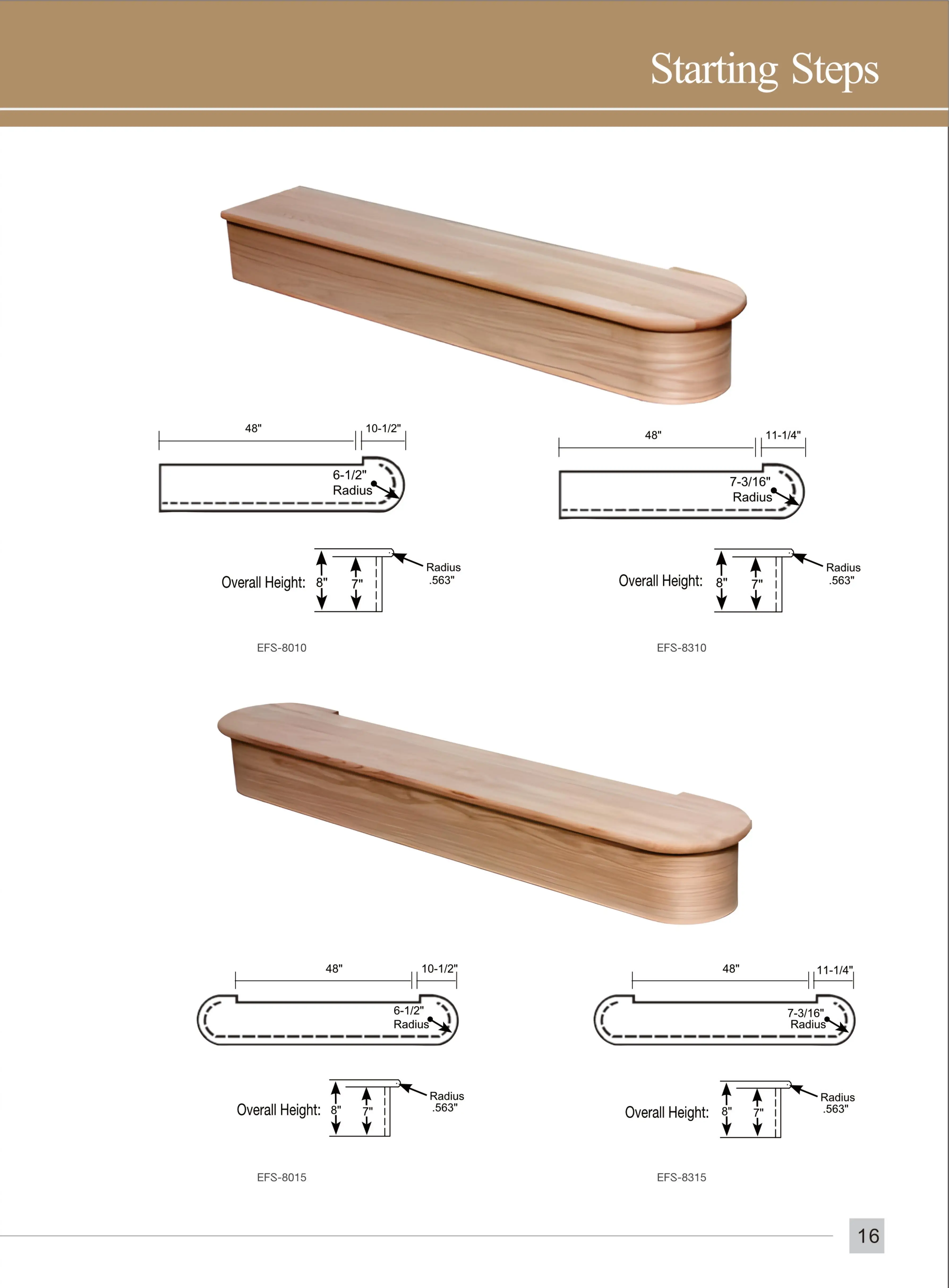 Customizable wooden staircase kits Easy to Installation Solid Wood Red ...