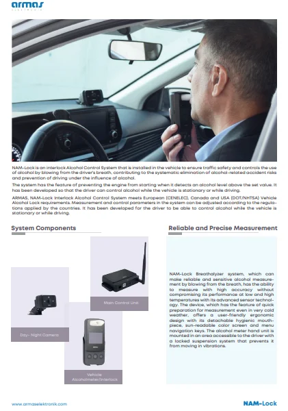 Interlock Alcohol Ignition Device / Nam-lock / Vehicle Alcohometer ...