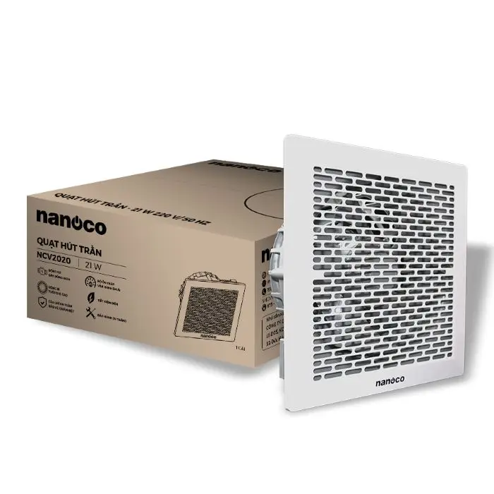 NANOCO 21W Ceiling-Mount Ventilating Fan without Duct Model NCV2020 570 ...