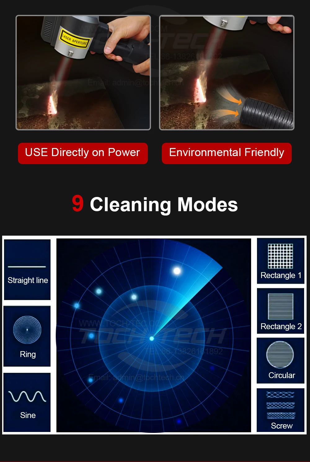 100w 200w 300w Backpack Handheld Pulsed Laser Cleaning Machine for Rust ...