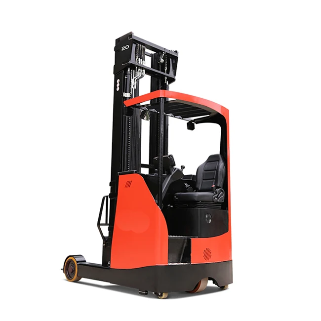 CQD20RVF2 Stand Up Narrow Aisle Stacker Small Full 2ton Electric Pallet ...