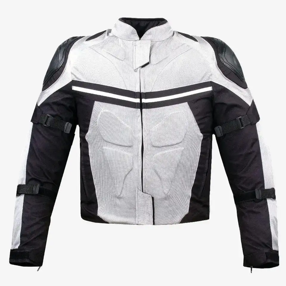 Men Biker Vintage Motorcycle Racer Retro Moto Leather Jacket Real ...