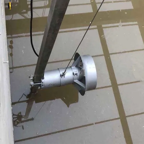 Sewage Treatment Biogas Plant Anoxic Tank Submersible Mixer