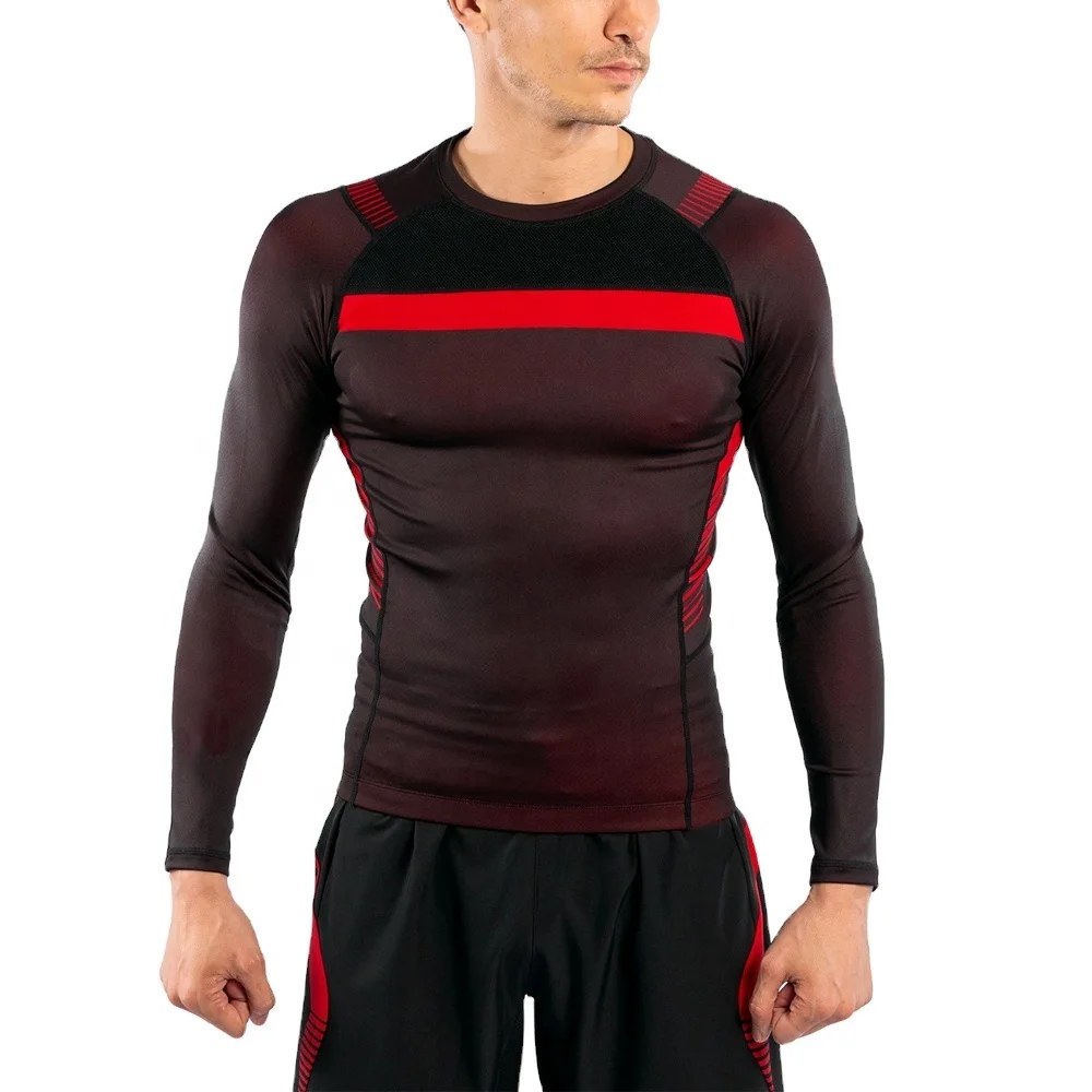 Rashguard Mma Rash Guard Long Sleeves Digital Suwholesale High Quality ...