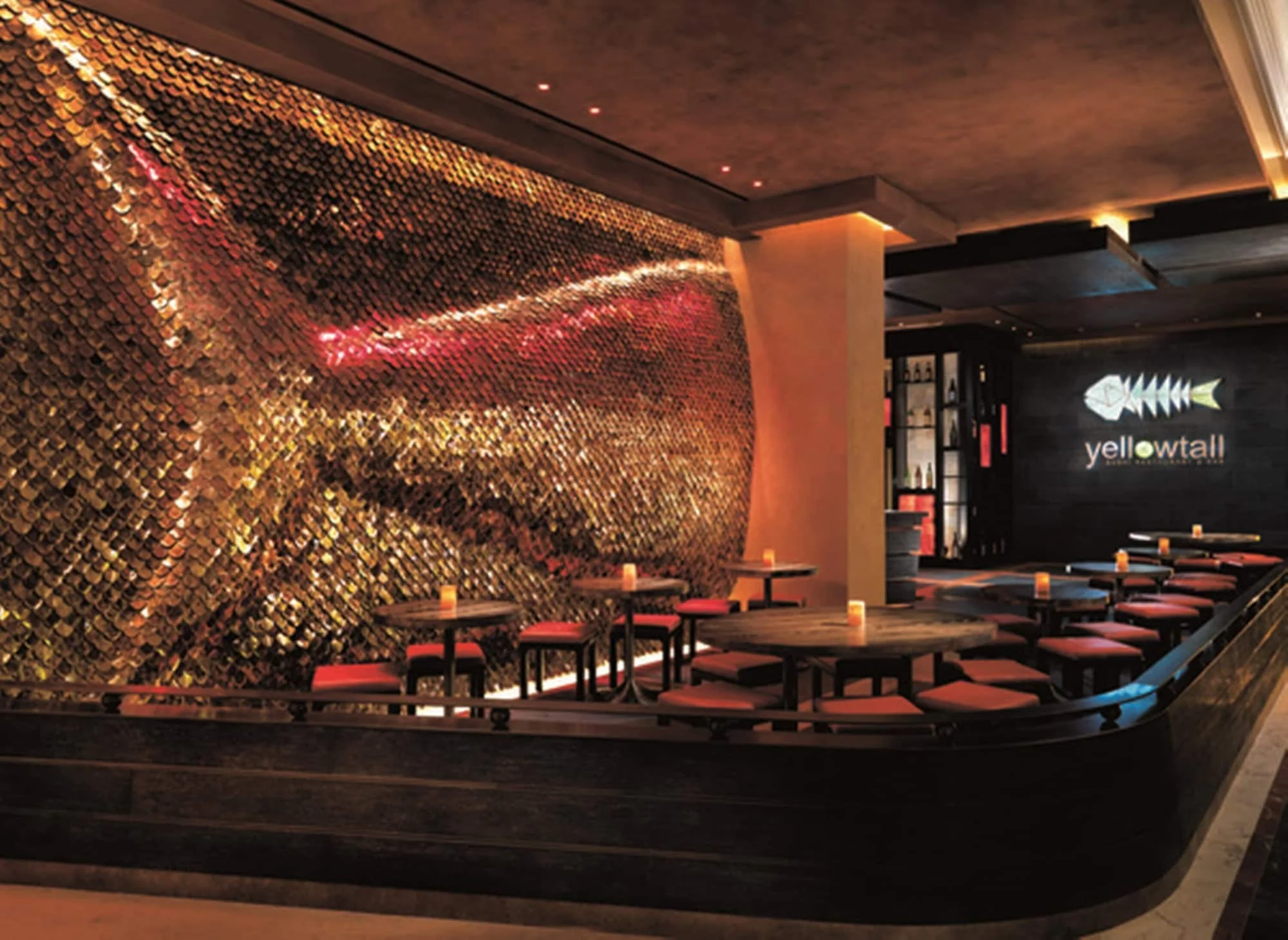 Modern Hotel Bar Sofa Set Customized PU Leather with Night Club Seating ...