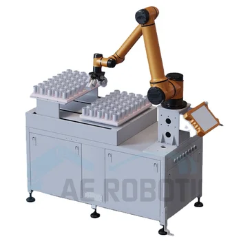 Aubo Cobot For Cnc Automation Tending Sliding Double Dial Solution Simple And Efficient ...