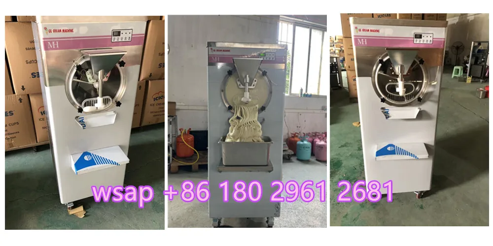 60 Liters Italian Batch Freezer Gelato Ice Cream Making Machine Hard ...