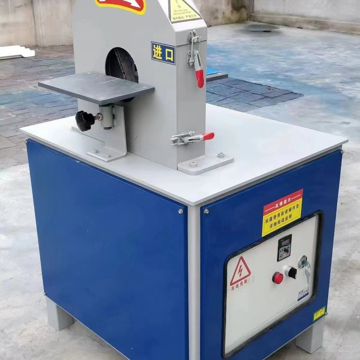 Bent Curved Pipe Tube Sander - Hairline Finishing Machine