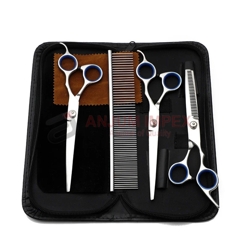 2022 Premium Quality Professional Haircut Scissors Kit With Comb,New ...
