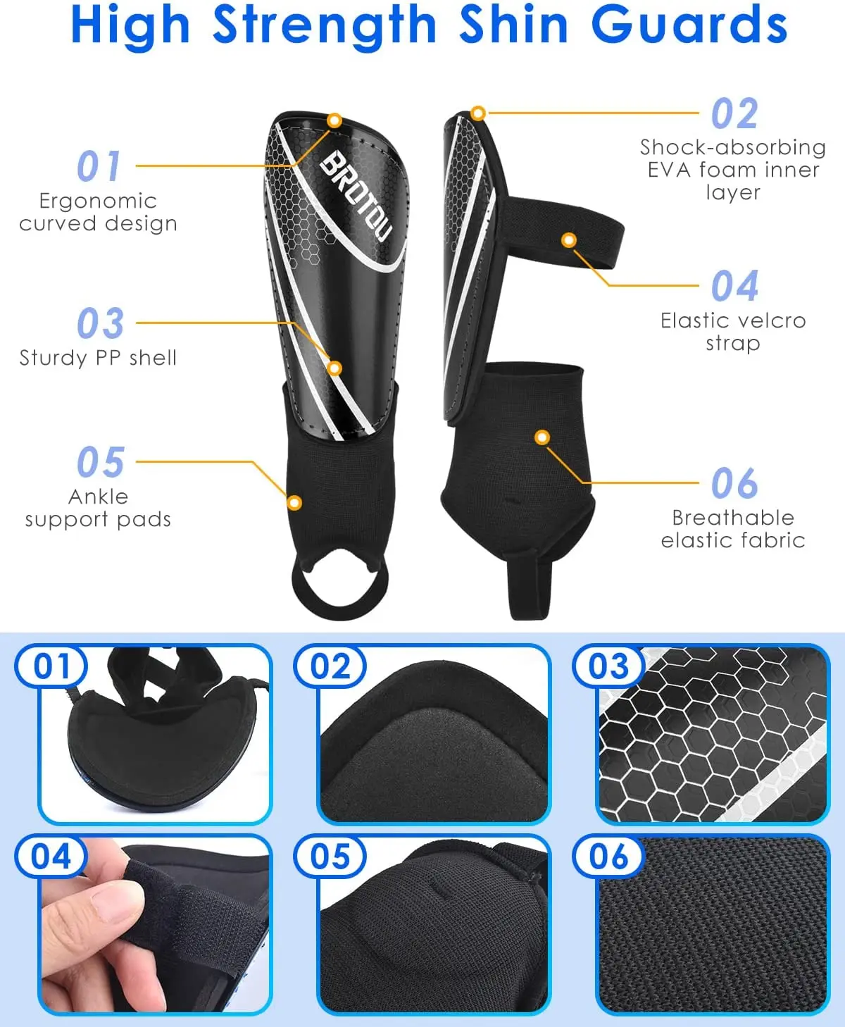 Design Professional Shin In Step/mma Training Shin Pad Kick Boxing ...
