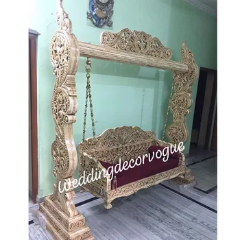 Vibrant Stage Swing Jhula For Wedding Couple Breathtaking Mehndi Jhoola ...