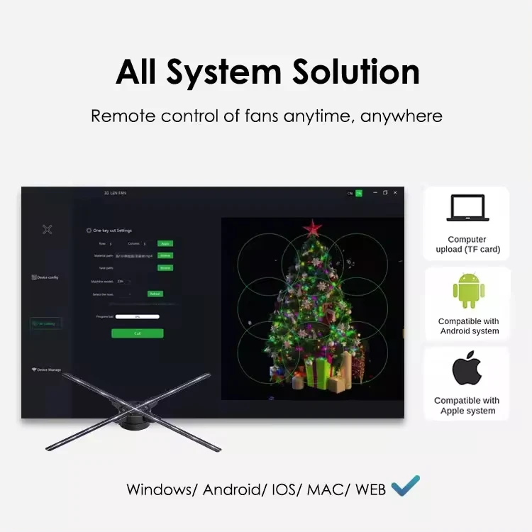 Hologram High-Resolution Cloud Control Splicing Wifi Holographic ...