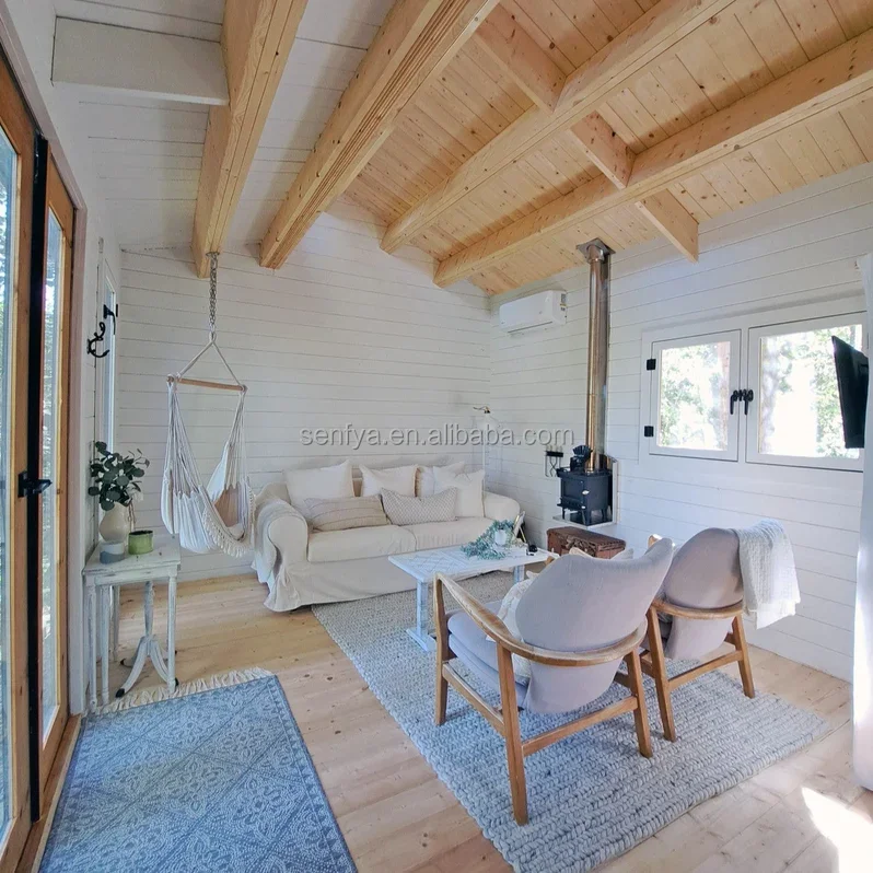 15sqm Sunlight Room Rustic Wood Villa Log Cabin House| Alibaba.com