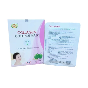 Collagen Coconut Skincare Mask Face Skin Care Made In Vietnam With 97% ...
