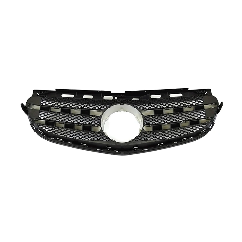 Mercedes W212 E350 E400 Front Bumper Grille with Camera Hole