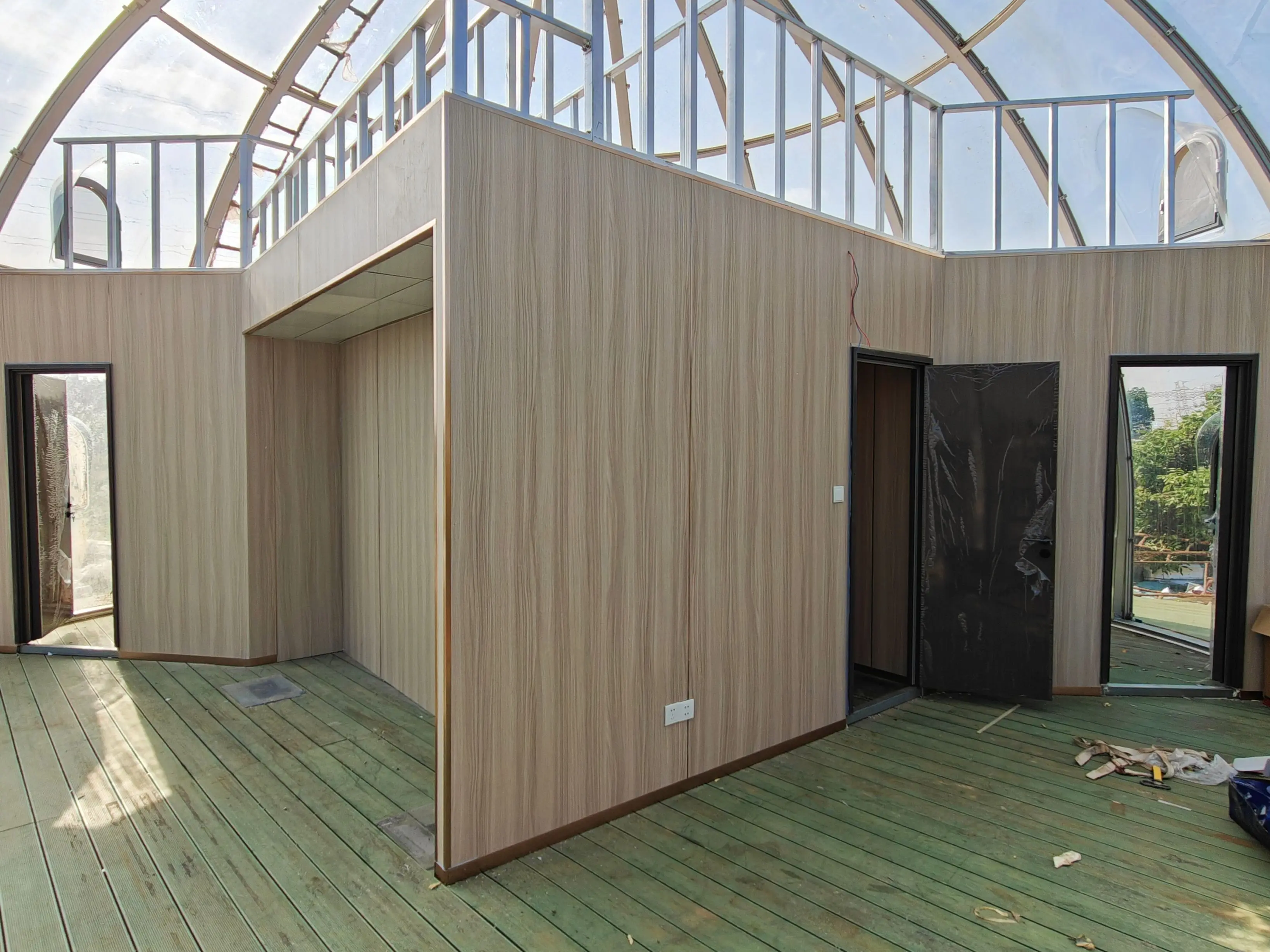 Customized 10m Big Resort Dome Tent Two Layers Glamping Accommodation ...