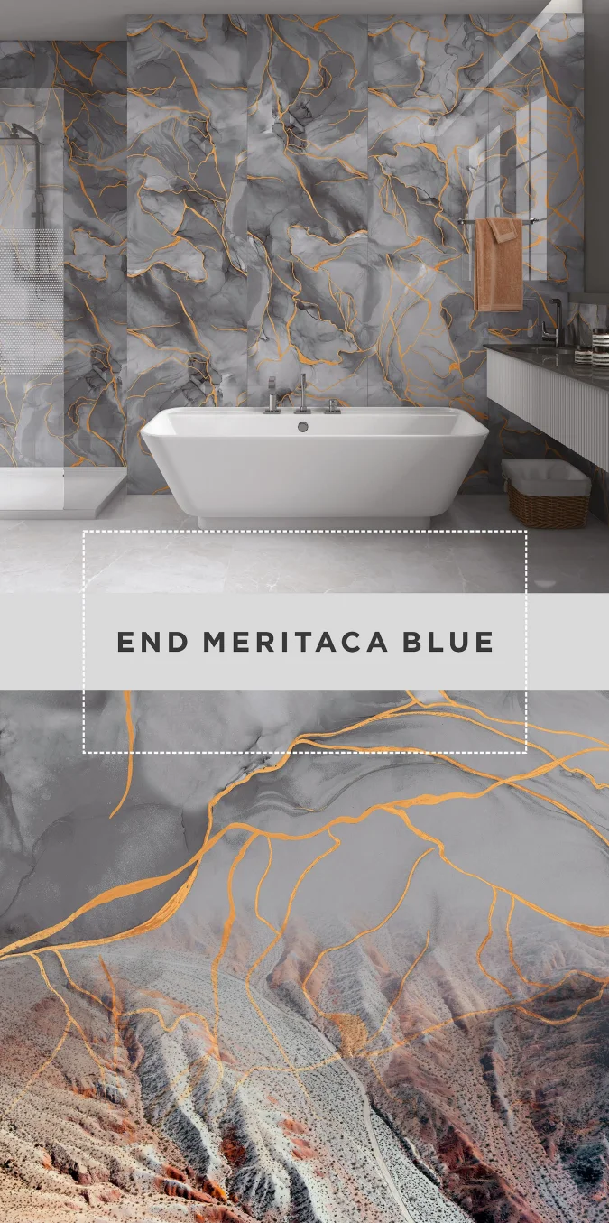 Modern 600x1200mm Porcelain Tiles Bathroom Farmhouse Decoration High ...