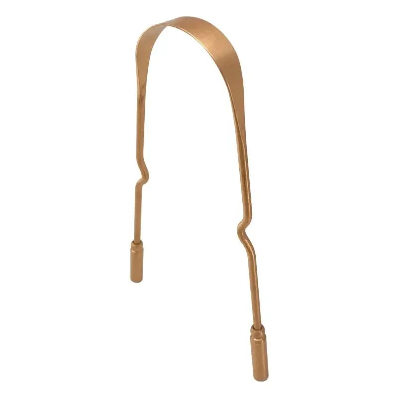 U-shaped Tongue Scraper Custom Logo Copper Tongue Scraper High Quality ...