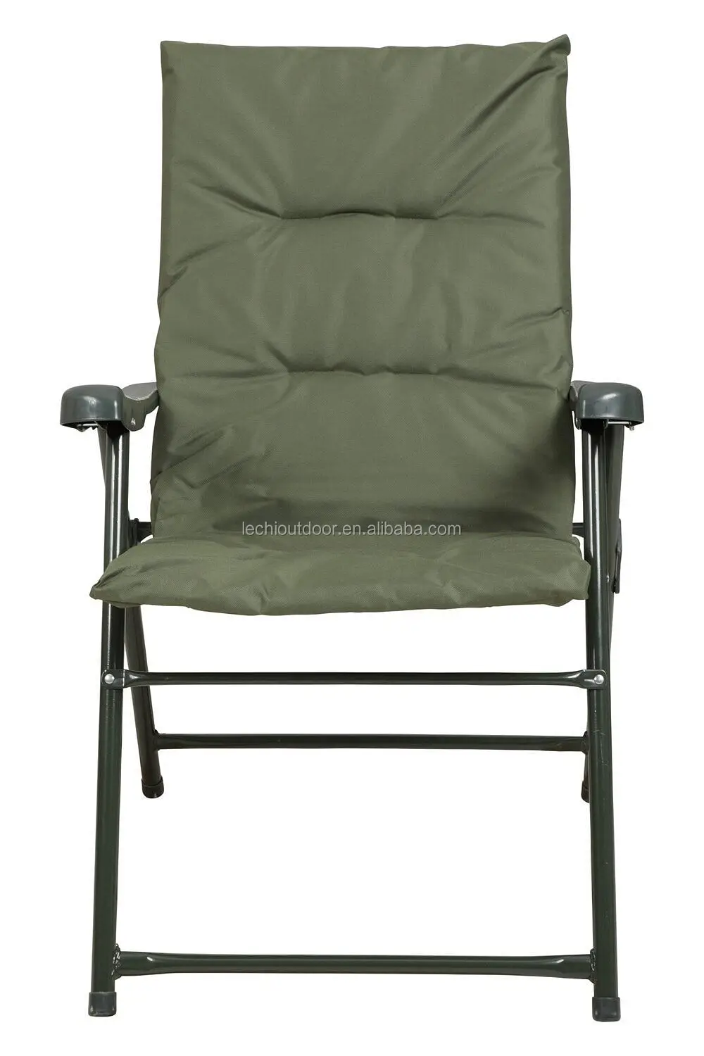 Padded Folding Chair Outdoor Garden Seat Camping Relax Stool Durable ...